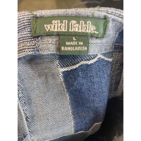 wild fable | Dresses | Wild Fable Strapless Denim Dress Nwt | Poshmark